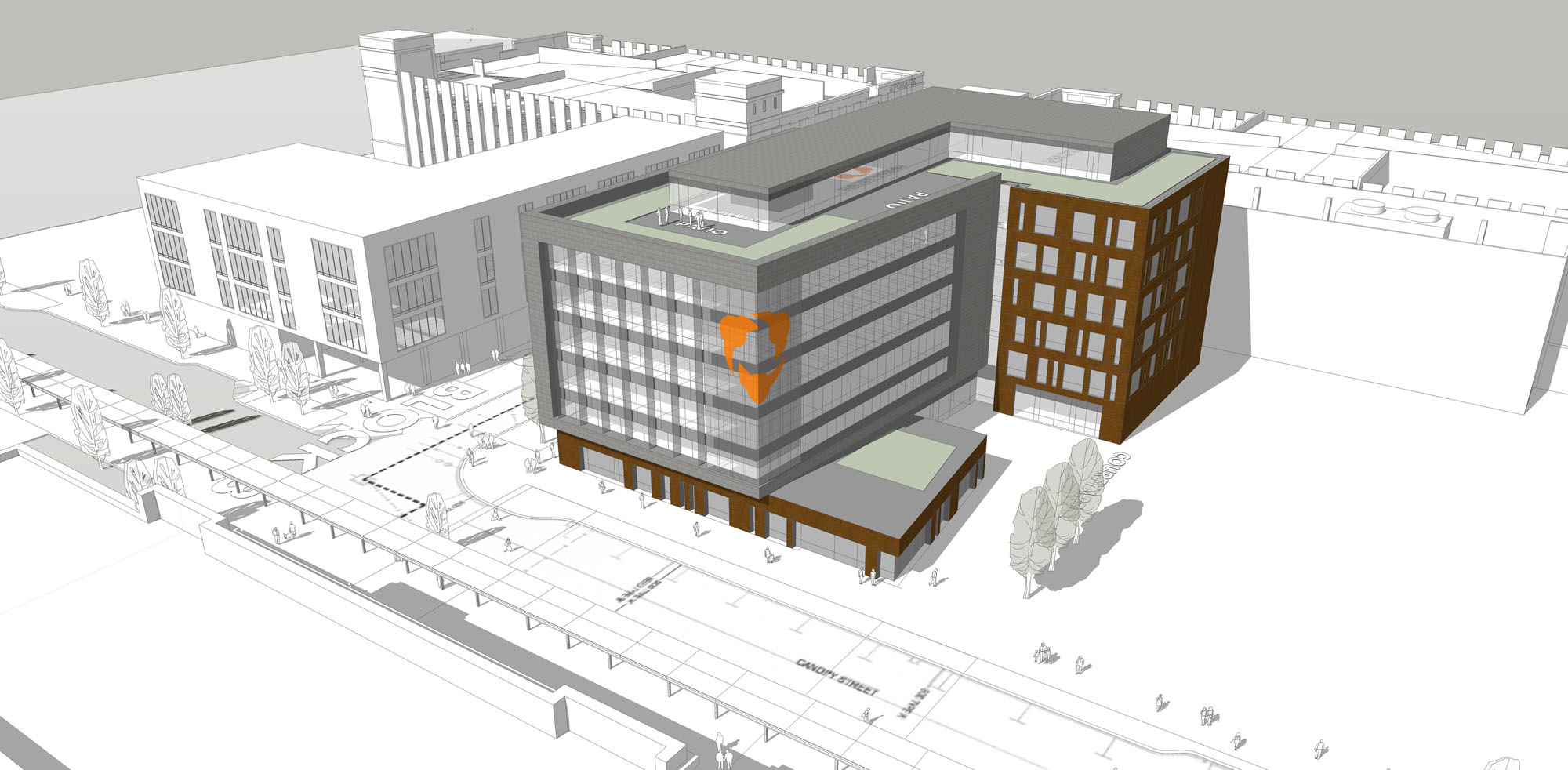 Hudl International Headquarters Office Building | Sinclair Hille ...